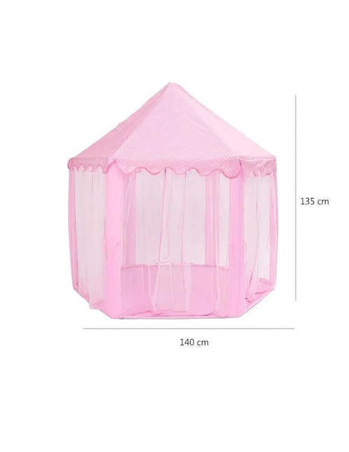 Castillo Princesa Armable rosa Little Monkey 9