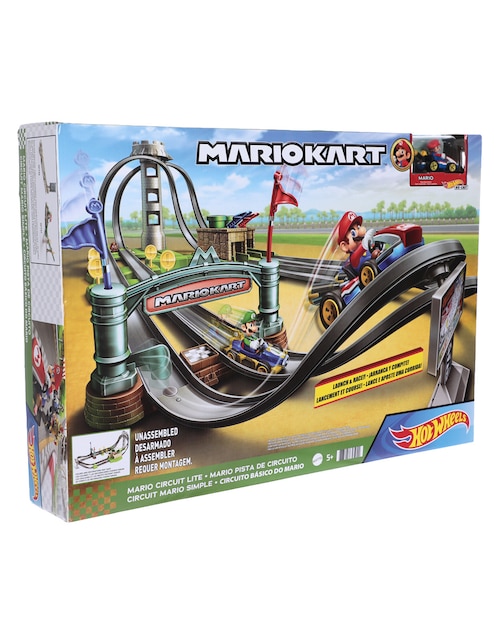 Pista armable Hot Wheels Mario Kart 2