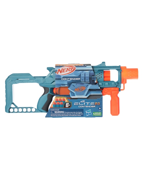 Lanzador de dardos Nerf Elite Contender 2.0 4