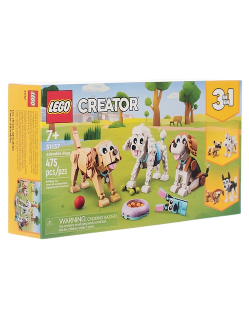 Set de construcción Lego Perros adorables con 475 piezas 5