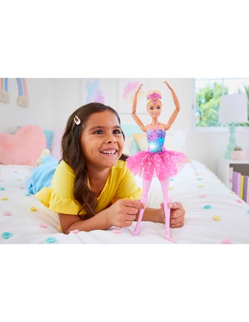 Muñeca fashion Barbie Bailarina rosa 2