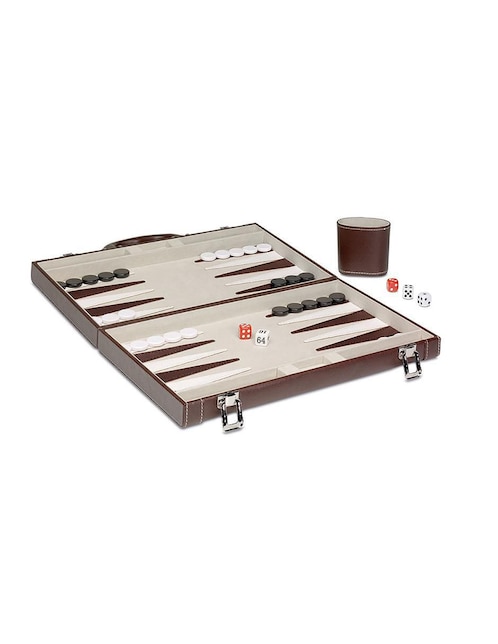 Backgammon Cayro The Games 709C Color Blanco Juego con Maleta para ...