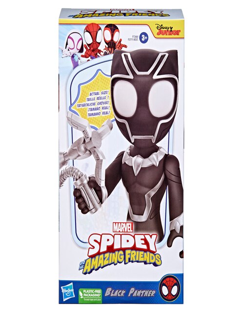 Figura de acción articulada spidey and his amazing friends Black ...