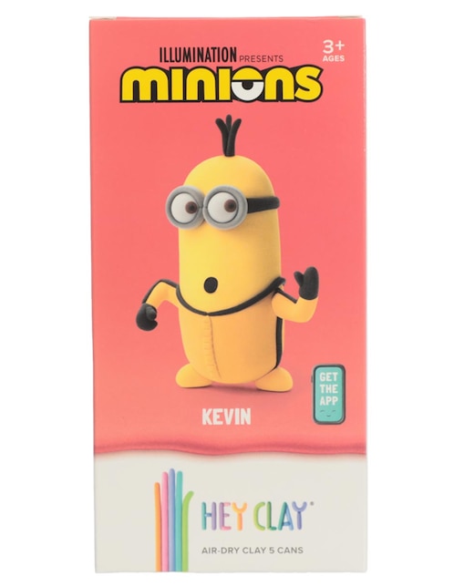 Set arcilla para modelar minions kevin hey clay kevin minions 1