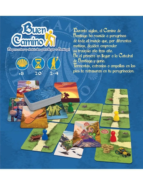 Buen Camino Juego De Cartas Educa 1