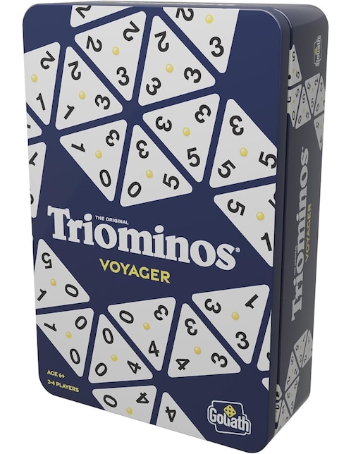Triominos Tour Edition Caja Metalica Goliath 1