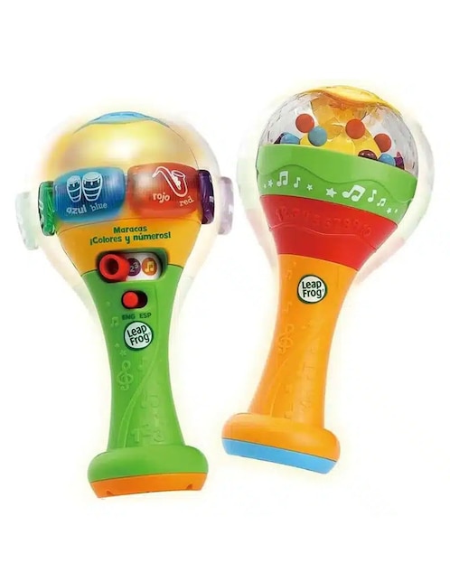 Maracas Colores Y Números Vtech Leap Frog juego didáctico infantil unisex 1