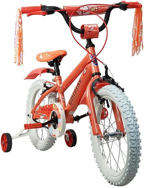 Bicicleta infantil The Baby Shop rodada 16 Rainbow infantil unisex 1