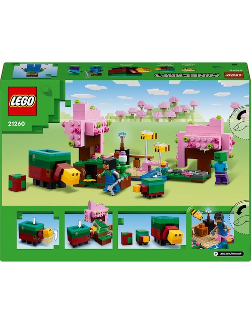 Lego Minecraft The Cherry Blossom Garden 21260 9