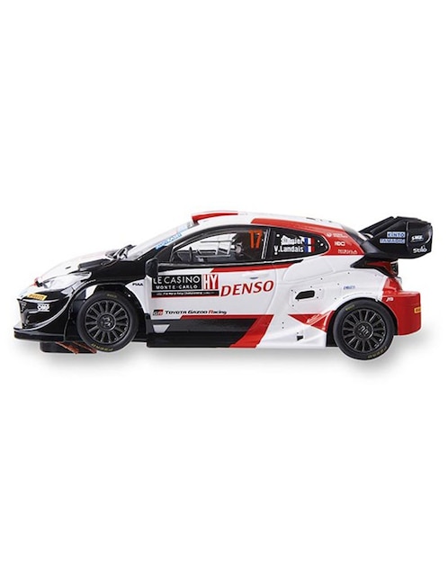 Automóvil deportivo Scalextric toyota yaris wrc - montecarlo 23 1