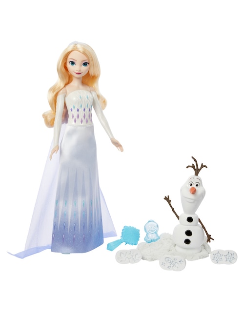 Muñeca Frozen Mattel Aventuras Elsa y Olaf 1