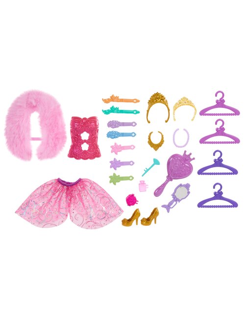 Set muñecas Disney Princess Mattel Closet con Bella 7