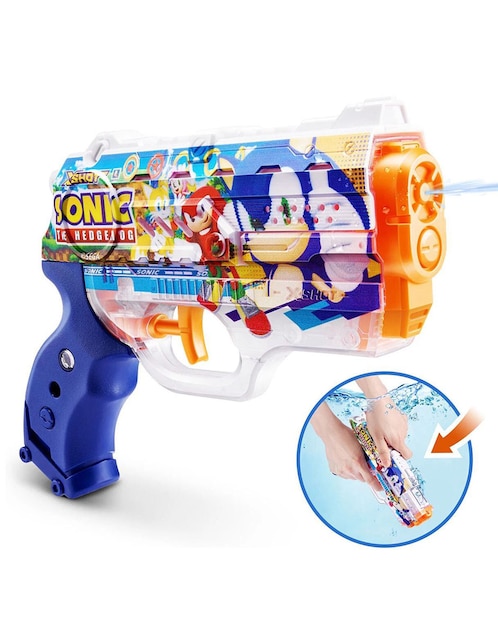 Lanzador de agua Zuru Sonic X Shots Skins 1