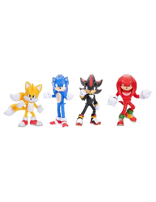 Set figuras acción articulada Sonic The Hedgehog Jakks Pacific 1