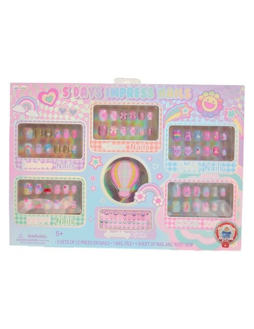 Set de uñas Hot Focus 1