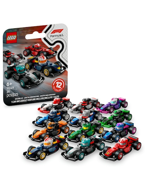 Lego minifigures coches de F1® coleccionables 71049 1