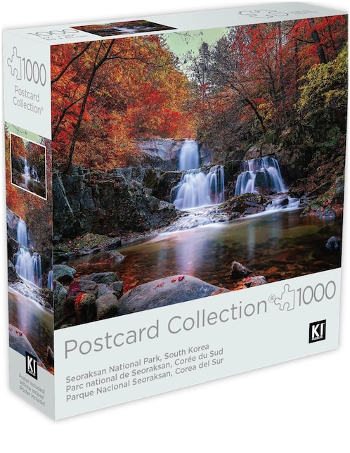 Rompecabezas Paisaje parque Seoraksan Corea Postcard Collection Ki Puzzles 1000 piezas 1