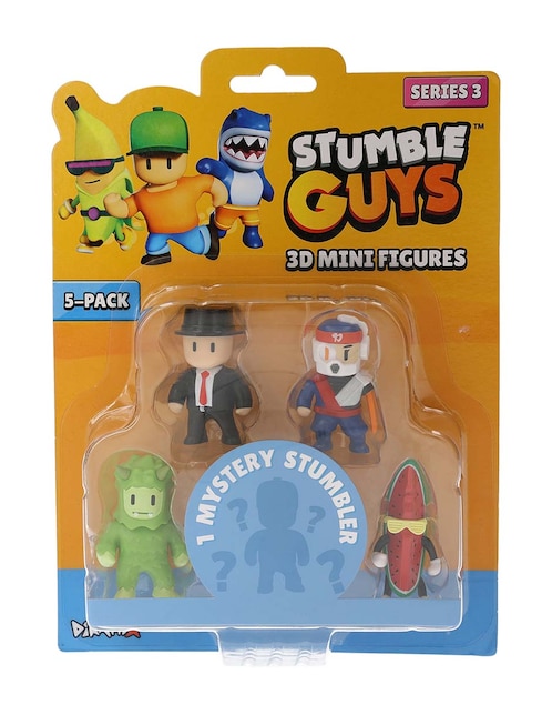 Set figura de acción Stumble Guys Swamp Troll, Mr. Business, Oni ...