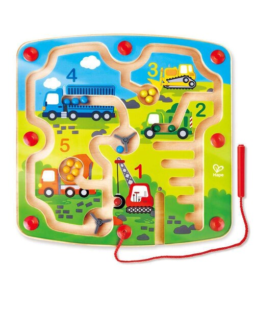 Rompecabezas Construction & Number Maze Hape 1