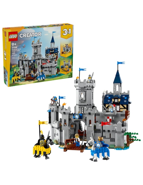 Lego Creator Lego Castillo Medieval de los Caballeros del Corcel 31168 ...