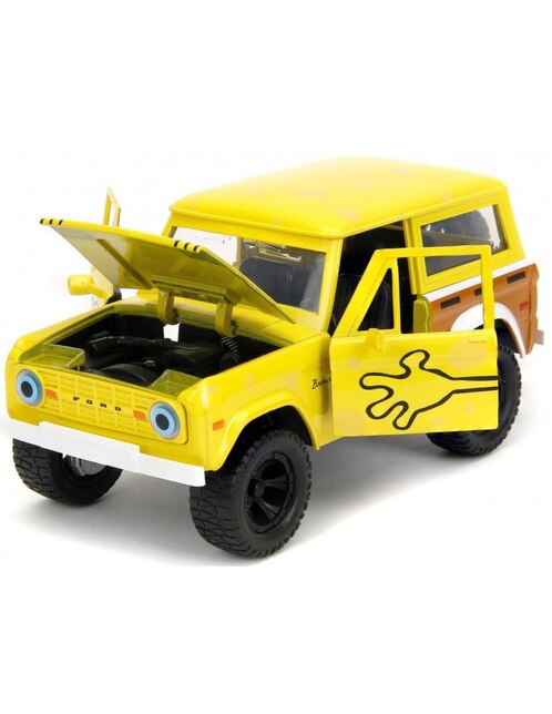 Vehículo a escala Jada Toys ford bronco 1973 Bob Esponja 2