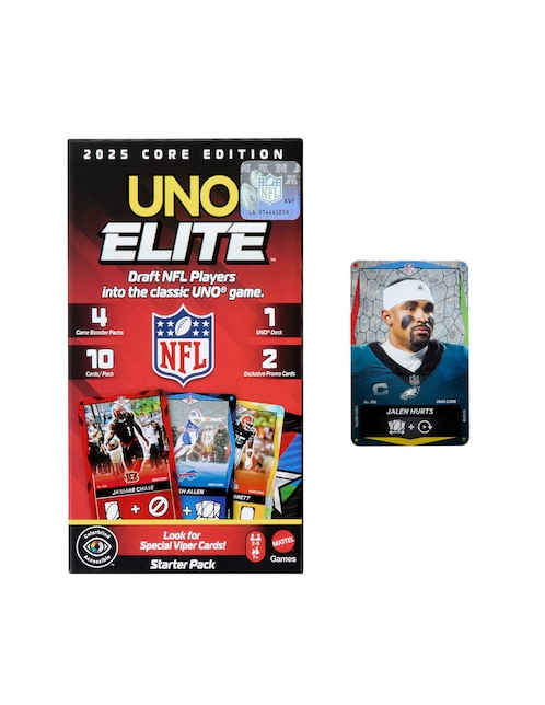 Uno Elite NFL juego de mesa NFL Starter pack Uno 11