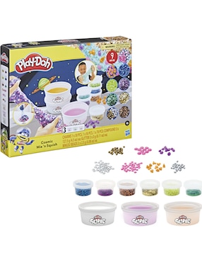 Set Mezcla Cósmica Hasbro Play-Doh Slime