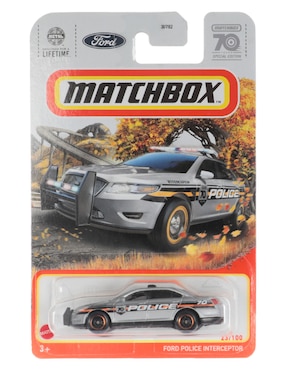 Caja Sorpresa Autómovil Matchbox Basic Card Producto Sorpresa