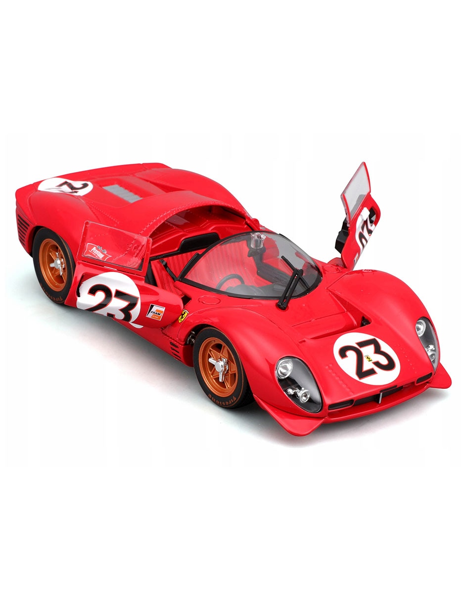 Vehículo a escala Bburago racing die-cast metal kits Ferrari 330 P4 (1967)