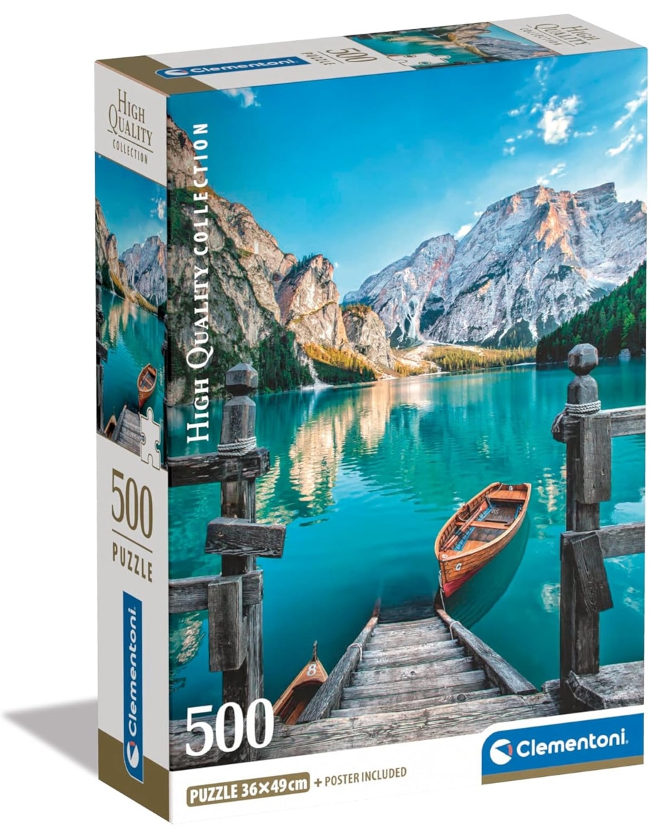 Rompecabezas Lago Azul Clementoni 500 piezas