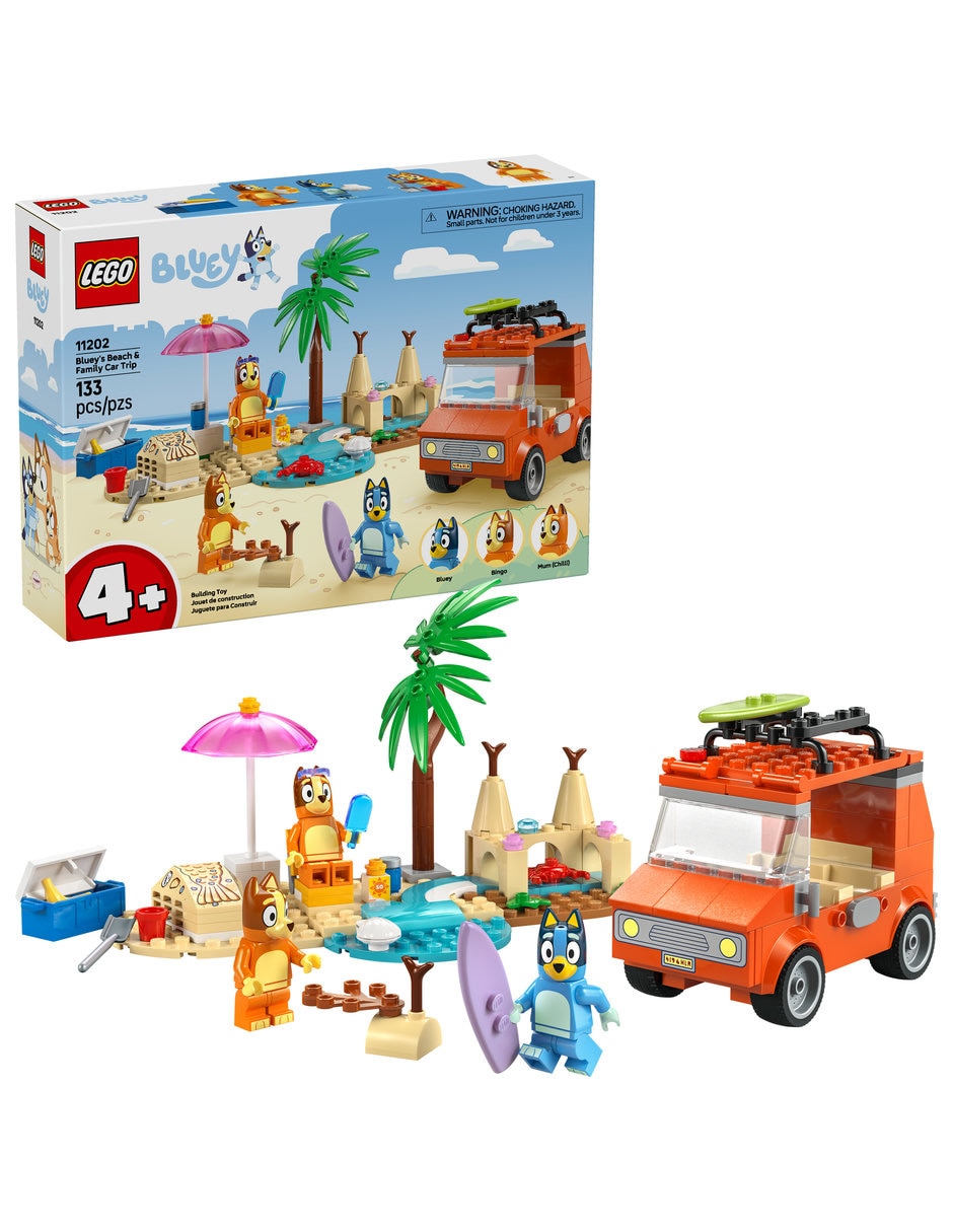 Duplo Lego Excursión Familiar a la Playa de Bluey 11202 Duplo