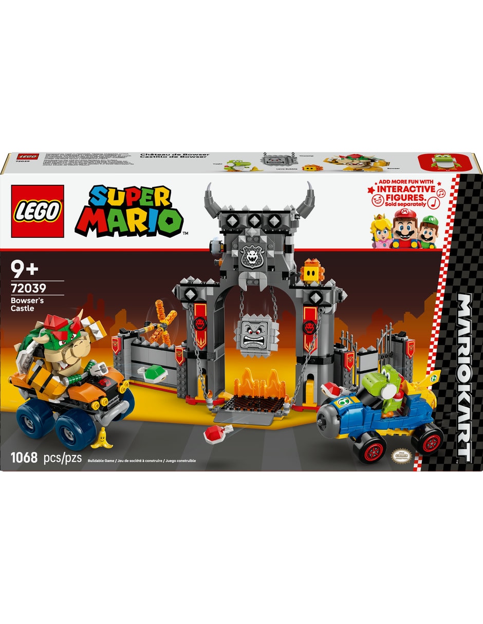Super Mario Lego Mario kart castillo de Bowser 72039 | Gran Barata
