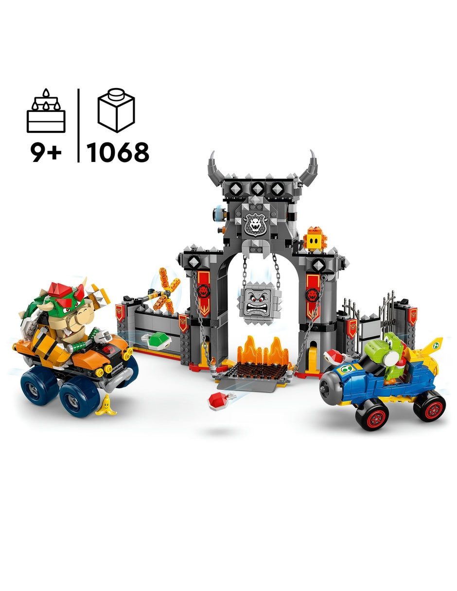 Super Mario Lego Mario kart castillo de Bowser 72039 | Gran Barata