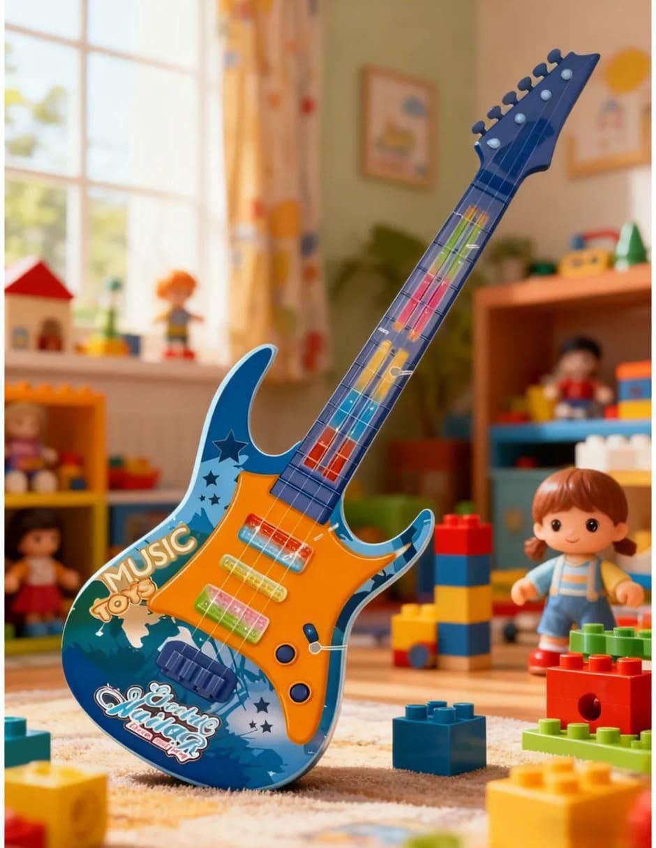 Guitarra eléctrica Belug musical Sonidos de Melodías | Gran Barata
