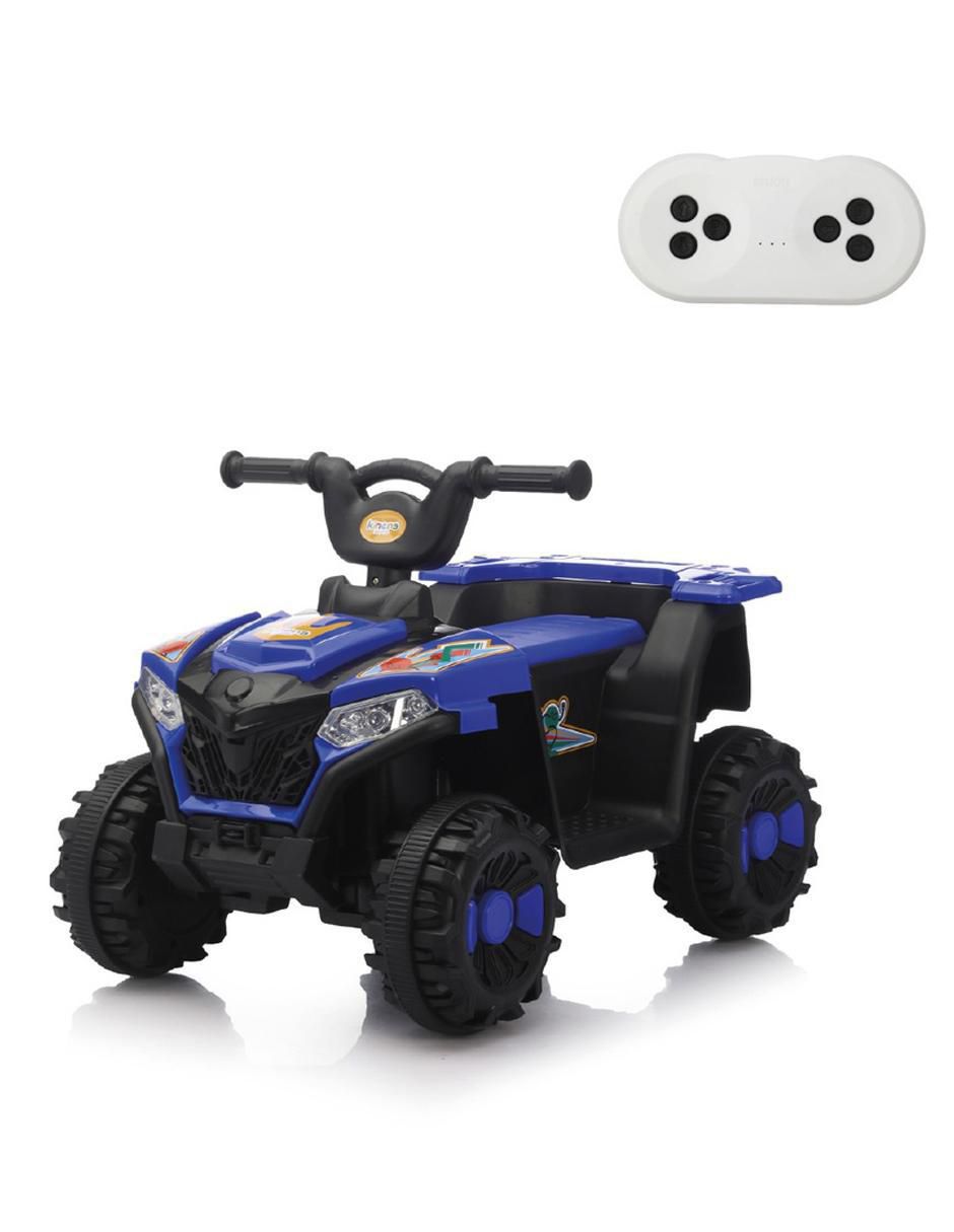 Cuatrimoto montable con control remoto Kinene recargable unisex