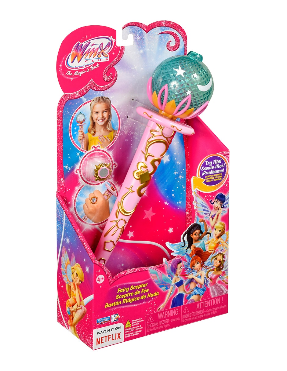 Winx club cetro de hada Bandai juego de rol para niños